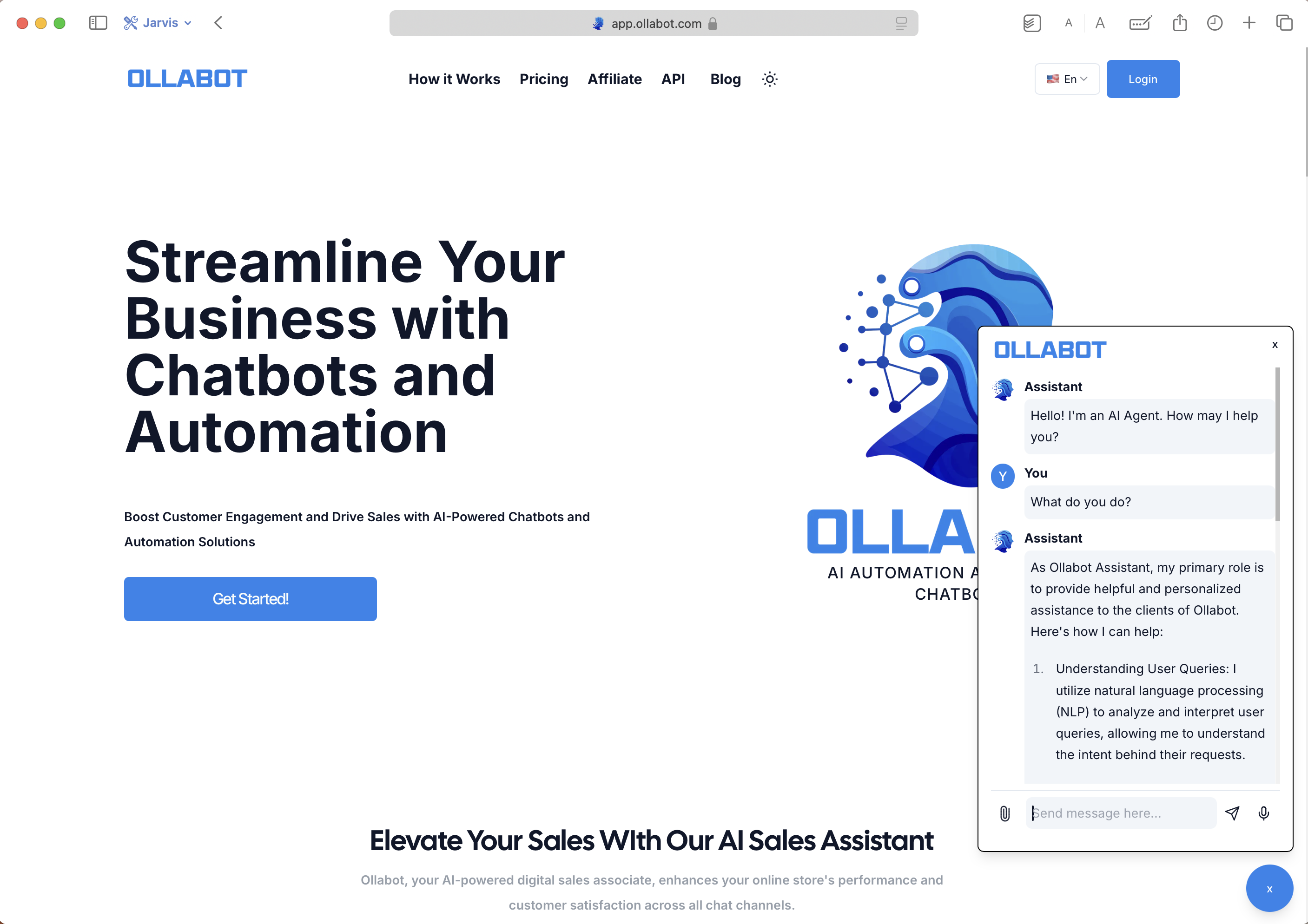 Ollabot | Streamlining Business with Chatbots and Automation - Antoine Ross